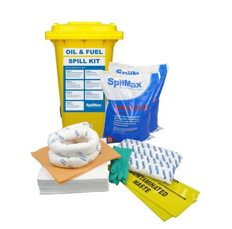 Spilmax 140l Oil And Fuel Spill Kit Chofk05 Spilmax