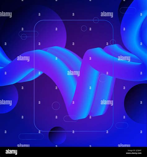 Abstract Background Dynamic Shape Backdrop Template Frame Graphic