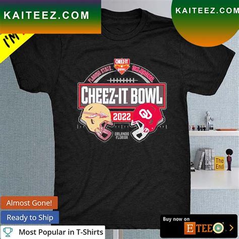Florida State Vs Oklahoma 2022 Cheez It Bowl T Shirt Kaiteez