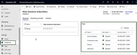 Microsoft Dynamics 365 Crm Mailchimp Integration Boost Your Sales And Marketing Strategy