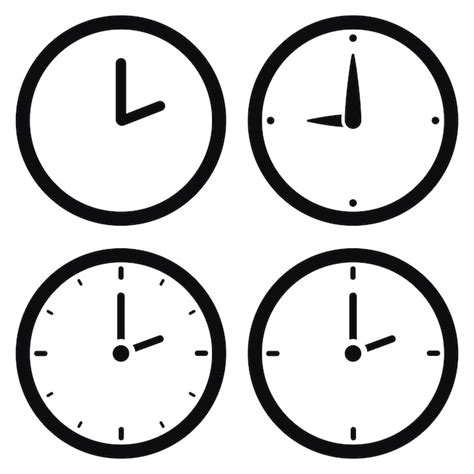 Clock Svg Vectors And Illustrations For Free Download Freepik