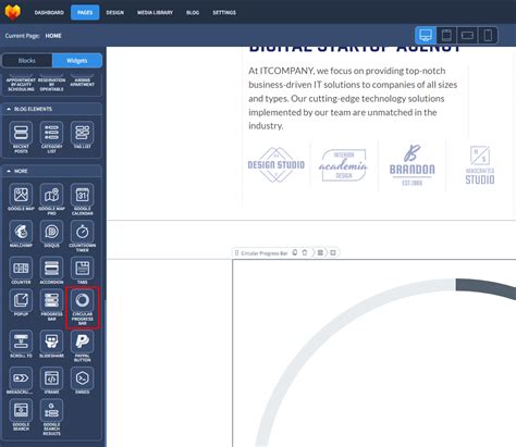 Widget Circular Progress Bar Moto Help Center