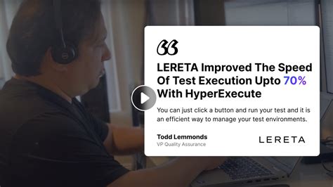 Learn How Hyperexecute Boosts Testing Efficiency Lambdatest Posted On