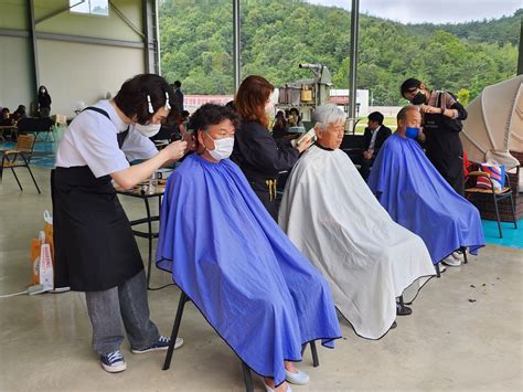 학과활동 수성대학교 뷰티스타일리스트과 2022년 좋은 사람들과 함께하는 이미용 봉사활동