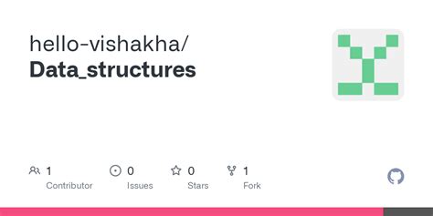 GitHub Hello Vishakha Data Structures