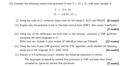 Solved Iv Using The Rules Of Your Cnf Grammar And The Cyk