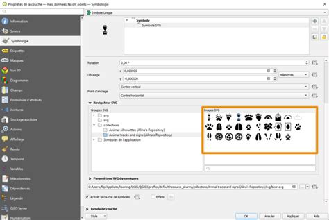 Symboles Naturalistes Pour Cartographies Qgis Utilisation Facile