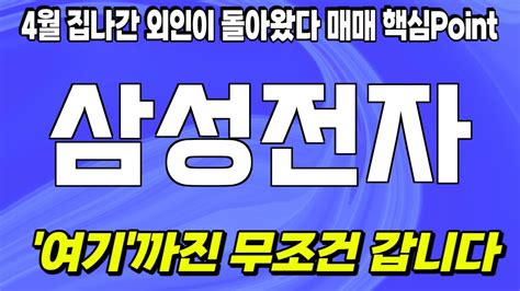 주식 삼성전자 삼성전자 주가전망 목표가를 향한 투자의 발걸음을 시작해보세요 Youtube