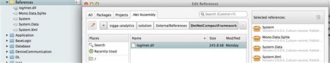 Log4net Works With Xamariniosmonotouch Stack Overflow
