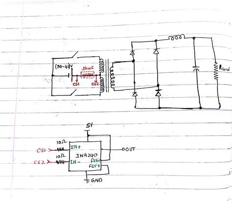 Ina240 Current Measurement Is Not Accurate With Unwanted Resonance At