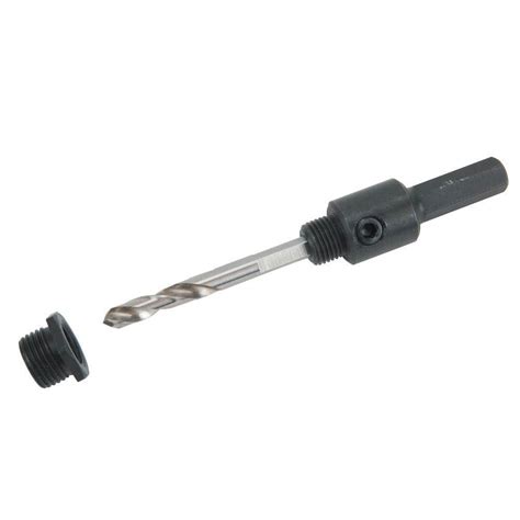 Klein Tools 38 In Hole Saw Arbor With Adapter 31905 The Home Depot