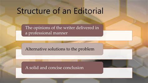 Definition Structure And Types Of An Editorial Pptx