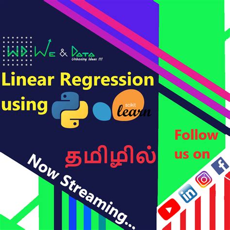 We And Data Linear Regression Using Python Sklearn How To Build A Simple Regression Model For