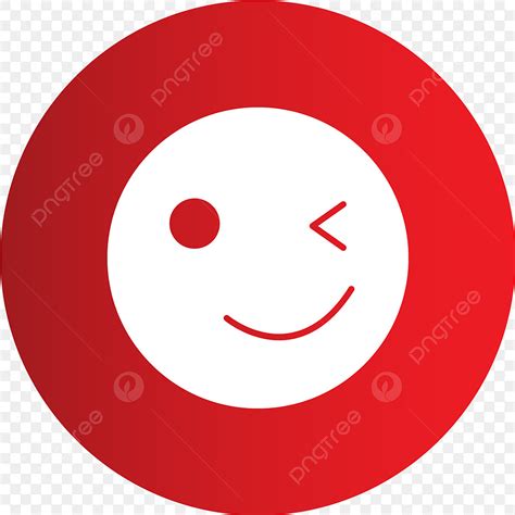 Wink Emoji Symbol Hintergrund Schwarz Design PNG Und Vektor Zum Kostenlosen Download
