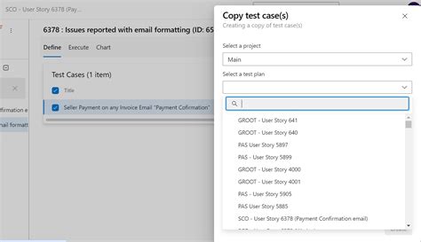 Copy Search Bar Missing When Copying Test Cases In Azure Devops Stack Overflow