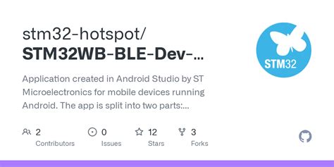 Releases Stm32 Hotspot STM32WB BLE Dev App Android GitHub