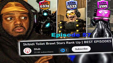Skibidi Toilet Brawl Stars Rank Up Is Bizarre Youtube
