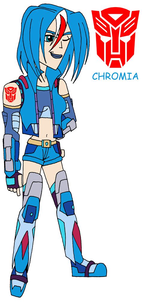 Human Transformers Chromia By Sup Fan On Deviantart