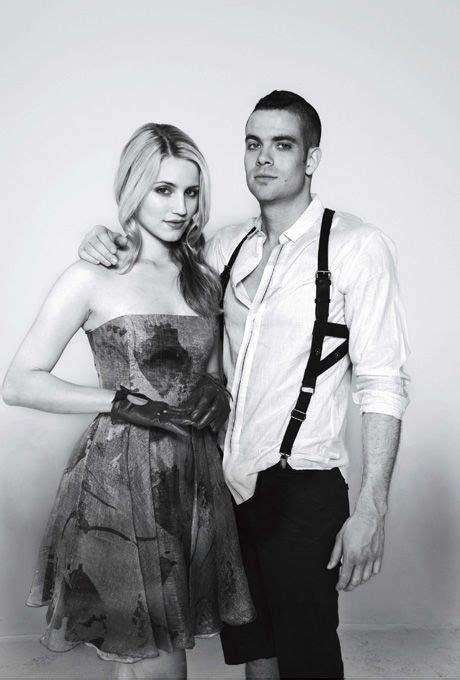 Quinn Finn Puck Rachel Photo Quinn And Puck Dianna Agron Celebrity Moms Glee Cast