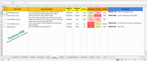 Project Tracking With Master Excel Project Manager Free Project Management Templates