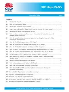 Six Maps FAQ Spatial Services Six Maps Faq Spatial Services Pdf PDF4PRO