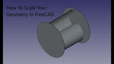Scale Your Geometry FreeCAD OpenFoam YouTube
