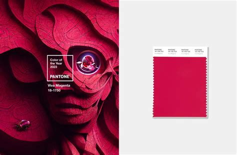 PANTONE发布2023年度代表色洋红色Viva Magenta 极目新闻