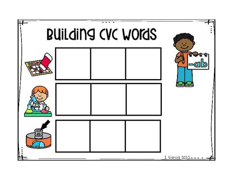 Building Cvc Word Families By Irma Garcia Tpt
