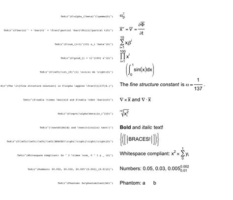 An R Package For Using Latex In Plots • Latex2exp
