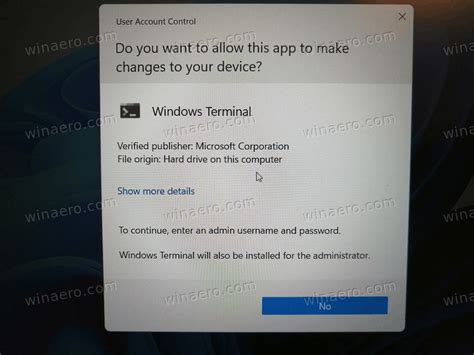 Fix The Yes Button Is Missing In User Account Control On Windows