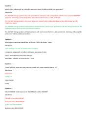 Of IBM DS F Storage For IBM Z Level Quiz Docx Question Which Of The Following