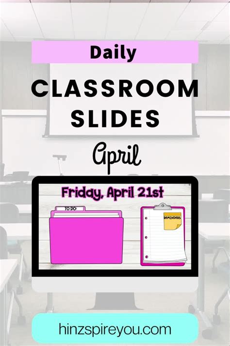 Daily Classroom Slides For The Win Artofit