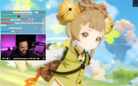 【原神熟肉】bran看瑶瑶角色演示，懂了瑶瑶是璃月可莉 哔哩哔哩