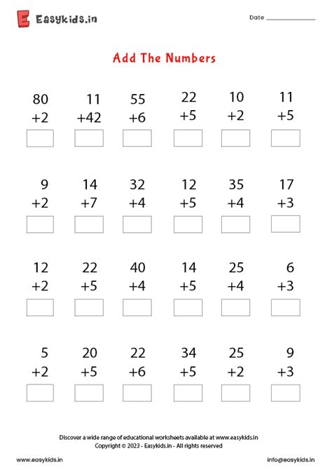 Add 2 Digit Numbers Worksheet Worksheets Library
