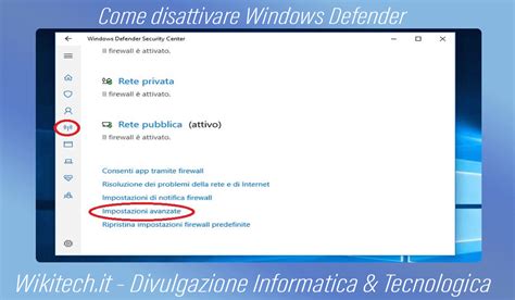 Come Disattivare Windows Defender Divulgazione Tecnologica E Informatica