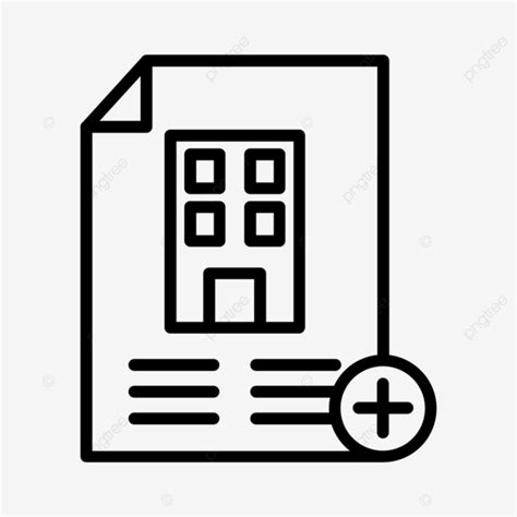 Add File Line Icon Vector Add Essential App Png And Vector With
