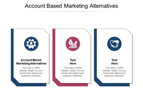 Account Based Marketing Alternatives Ppt Powerpoint Presentation Slides