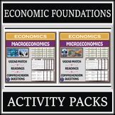 Economics Foundations Macroeconomics And Microeconomics Reading Activity