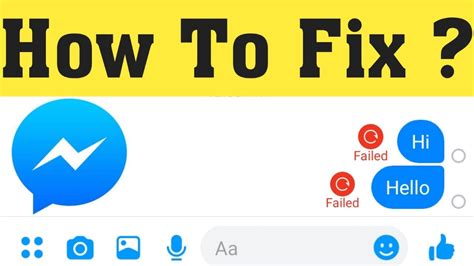 Facebook Messenger Not Sending Messages Android 2021