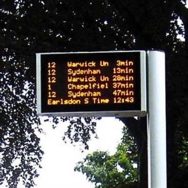 LED Bus Destination Display Boards Bus Display Board