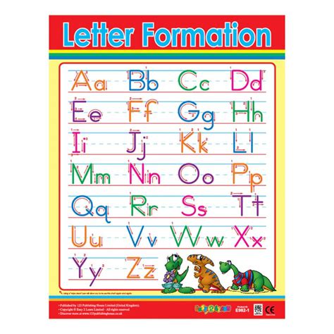Preschool Charts 6 Wall Charts Early Learning Educational Charts I Fun Learning Store