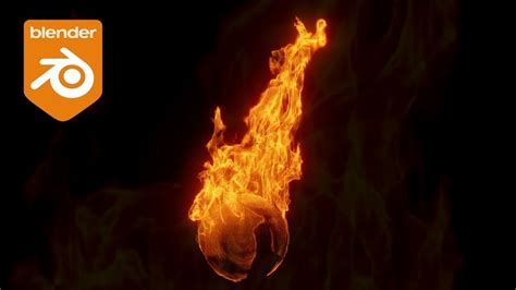 Blender Tutorial Realistic Fire For Still Renders 3d моделирование