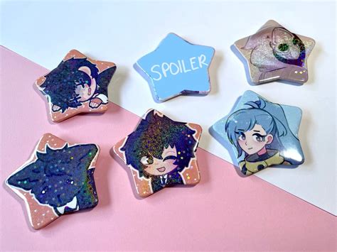 Holographic Buttons AI The Somnium Files Etsy