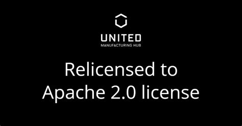 united manufacturing hub relicensed to apache 2 0 our offering for
