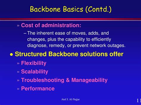 PPT Structured Backbone Design Of Computer Networks PowerPoint Presentation ID 201773