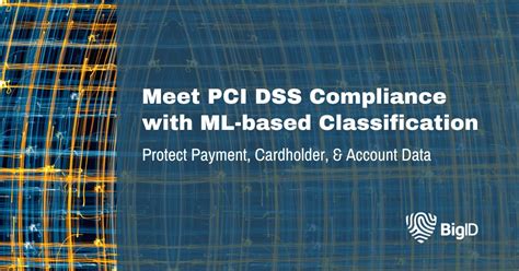 Meet Pci Dss Compliance With Ml Based Classification Bigid