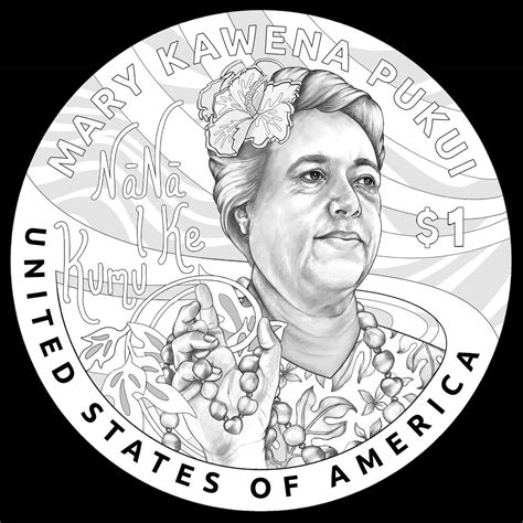 2025 Native American 1 Coin Design Honors Mary Kawena Pukui