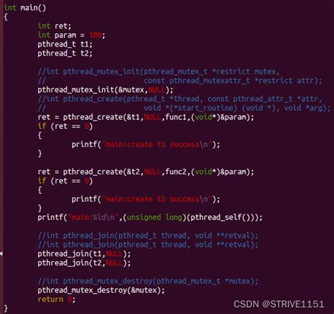 Linux系统编程之线程linux 线程启动函数 Csdn博客
