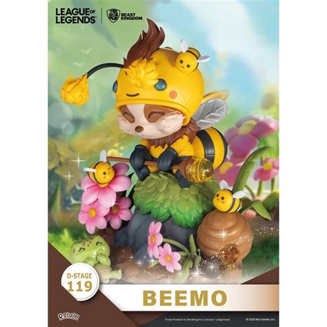 League Of Legends Beemo And Bzzziggs Ds 119 6 Inch D Stage Statue Set Of 2