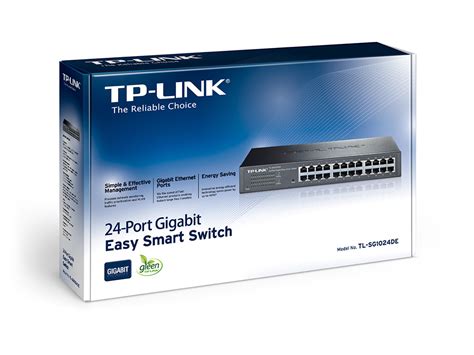 Tl Sg1024de Switch Inteligente Sencillo De 24 Puertos Gigabit Tp